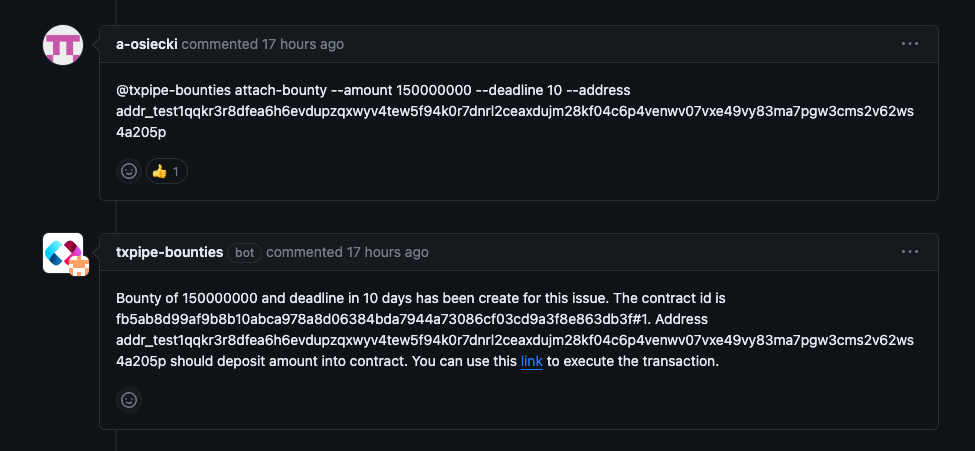 TxPipe Bounties – TxPipe Bounties